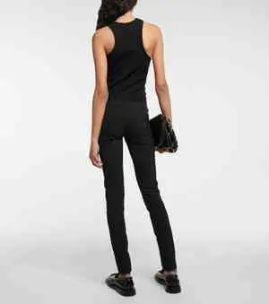 Veronica Beard Scuba Nylon-blend Leggings
