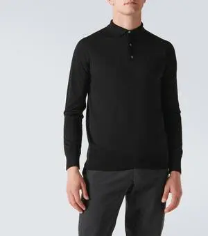 Loro Piana Virgin Wool Polo Shirt