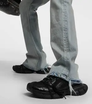 Balenciaga 3xl Mesh Sneakers - Black