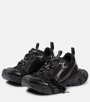 Balenciaga 3xl Mesh Sneakers - Black