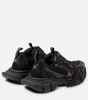 Balenciaga 3xl Mesh Sneakers - Black