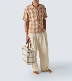 FRAME Plaid Cotton Shirt