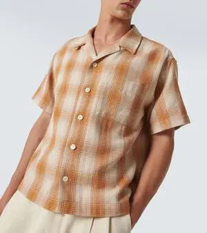 FRAME Plaid Cotton Shirt