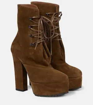 Alaia Lace Up Booties