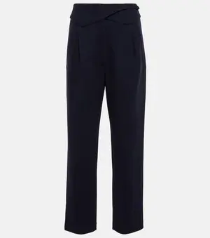 BLAZÉ MILANO Basque High-rise Virgin Wool Pants