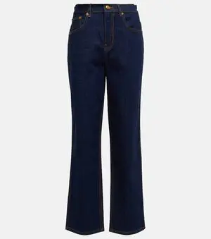 Tory Burch Straight Leg Jeans For Women