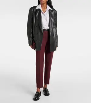 Vince Striped Cotton Poplin Shirt