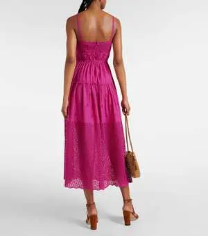 Ulla Johnson Isadore Cotton Voile Maxi Dress