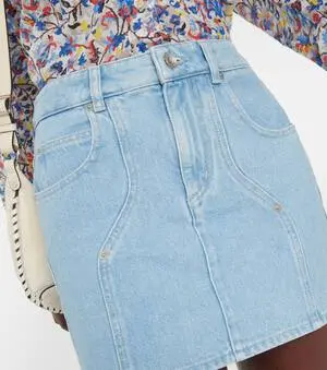 MARANT ETOILE Vesna Denim Miniskirt