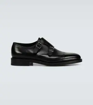John Lobb William Monk Strap Shoes