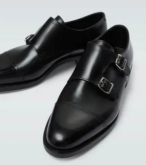 John Lobb William Monk Strap Shoes