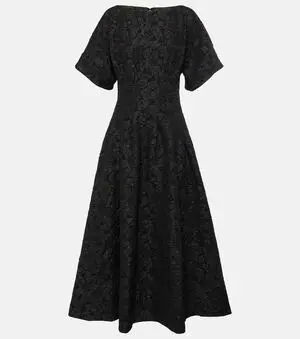 Simkhai Rosalie Jacquard Midi Dress