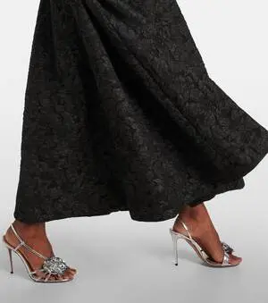 Simkhai Rosalie Jacquard Midi Dress