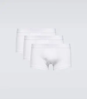 Giorgio Armani Set Of 3 Boxer Briefs - White