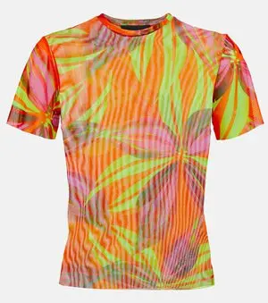LOUISA BALLOU Printed Beach Tee - Multicoloured