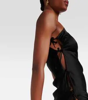 Rick Owens Taco One-shoulder Minidress