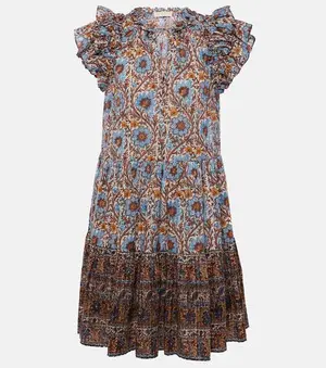 Ulla Johnson Coletta Ruffled Mini Dress