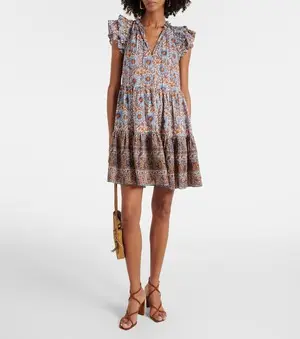 Ulla Johnson Coletta Ruffled Mini Dress