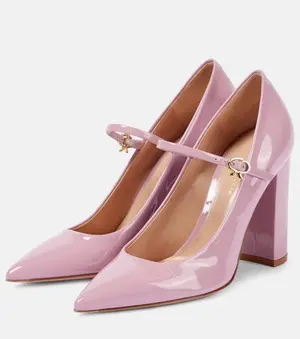 GIANVITO ROSSI Ribbon Jane Pumps