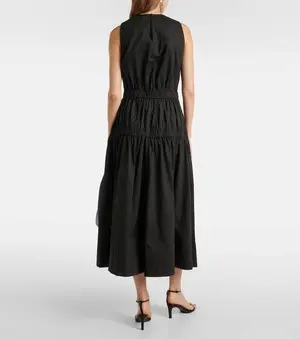 Proenza Schouler White Label Libby Cotton Poplin Maxi Dress
