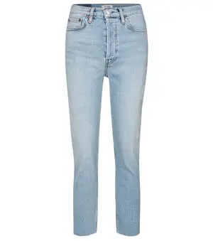 Re/done Button Detailed Jeans For Women