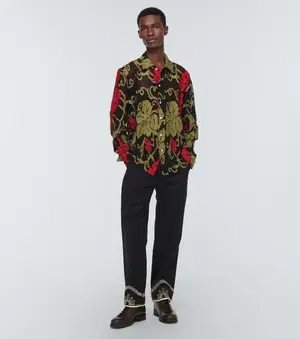 BODE Vineyard Cotton Shirt