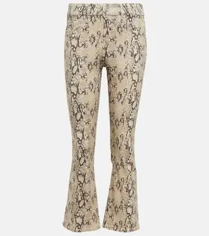 FRAME Le Crop Mini Flare Jeans