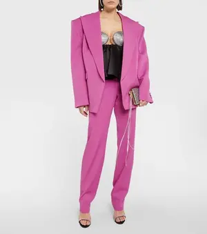 Magda Butrym Low-rise Straight Wool Pants