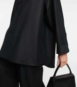 THE ROW Caroline Virgin Wool Shirt