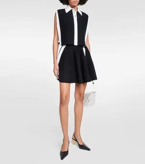 JW Anderson Cotton-blend Miniskirt
