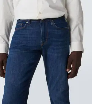 FRAME L'homme Mid-rise Slim Jeans