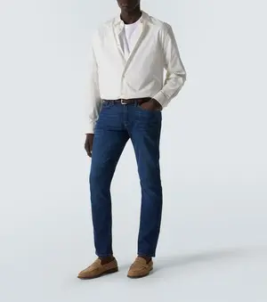 FRAME L'homme Mid-rise Slim Jeans