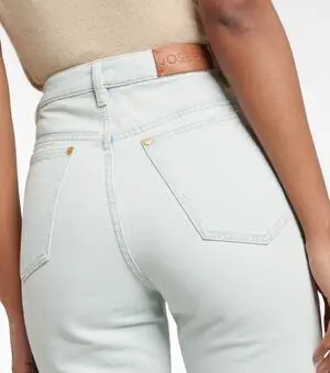 JOSEPH Fulham High-rise Straight Jeans