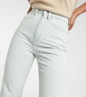 JOSEPH Fulham High-rise Straight Jeans