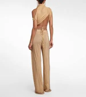 LAQUAN SMITH Sequin-embellished Pants