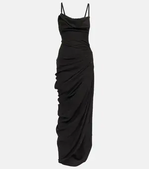 Jacquemus La Robe Saudade Maxi Dress - Black