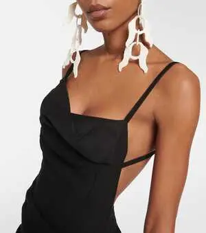Jacquemus La Robe Saudade Maxi Dress - Black