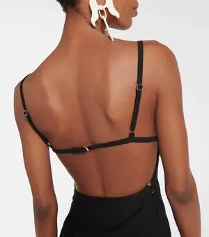 Jacquemus La Robe Saudade Maxi Dress - Black