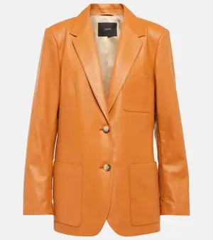 JOSEPH Jacques Leather Blazer