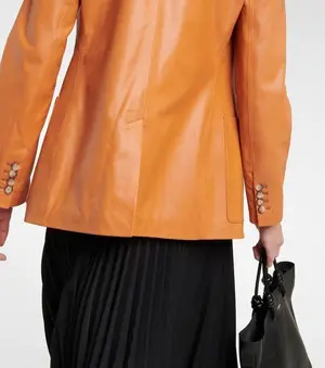 JOSEPH Jacques Leather Blazer