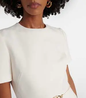 Valentino Garavani Crepe Couture Minidress