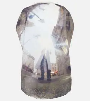 MAISON MARGIELA Printed Cotton Top