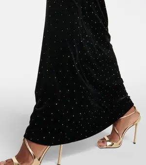 Alexandre Vauthier Crystal-embellished Gown