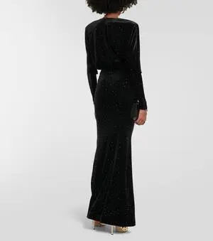 Alexandre Vauthier Crystal-embellished Gown