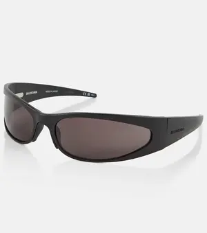 Balenciaga Reverse Xpander Sunglasses - Black