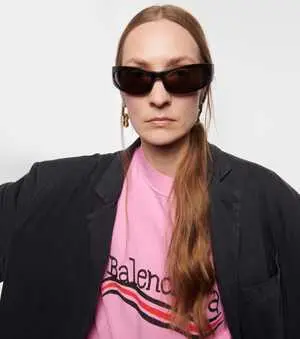 Balenciaga Reverse Xpander Sunglasses - Black
