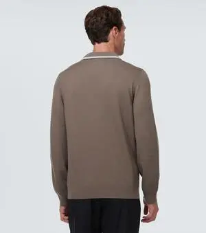 Giorgio Armani Wool Polo Top