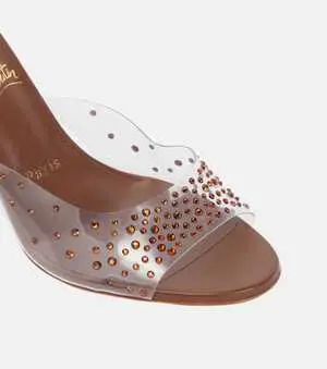 CHRISTIAN LOUBOUTIN Nudes Degramule Mules - Brown