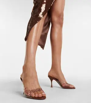 CHRISTIAN LOUBOUTIN Nudes Degramule Mules - Brown