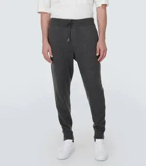 Ralph Lauren Purple Label Wool And Cashmere Sweatpants